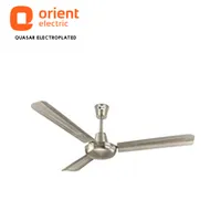 Orient 48-inch Decorative Ceiling Fan - Quasar Electroplated | AC GHAR