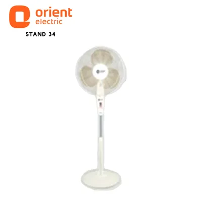 Orient 16-inch Domestic Stand Fan - Stand 34 | AC GHAR