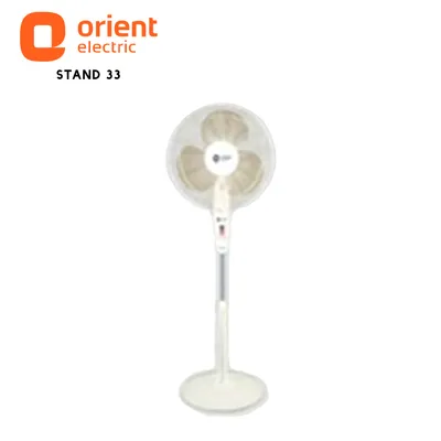 Orient 16-inch Domestic Stand Fan - Stand 33 | AC GHAR