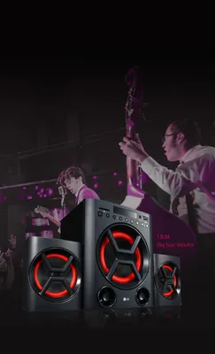 LG 40-watt powerful sound system - LK72B | AC GHAR