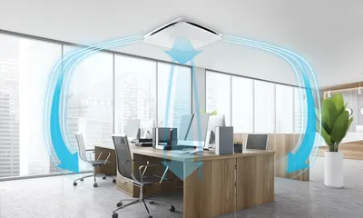 Daikin VRV S Ceiling Mounted Cassette Air Conditioner-FXZQ25AVM | AC GHAR