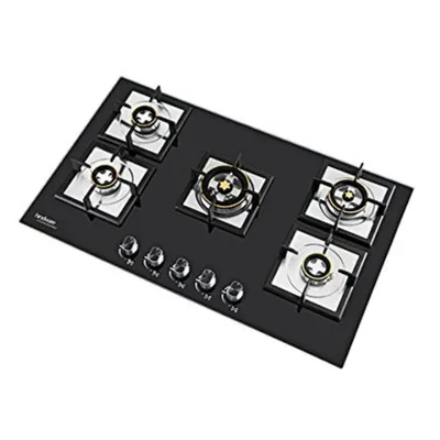Hindware 5 Burner Auto Ignition Built in Hobs - DIVA PLUS 5B 87 | AC GHAR