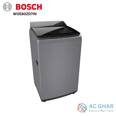 Bosch 8kg Top Load Washing Machine-WOE802D7IN | AC GHAR