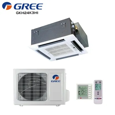 Gree 2.0 Ton Ceiling Cassette Fixed Frequency Air Conditioner | AC GHAR