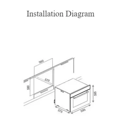 Elica 70L 60 CM Built-In Electric Oven | AC GHAR