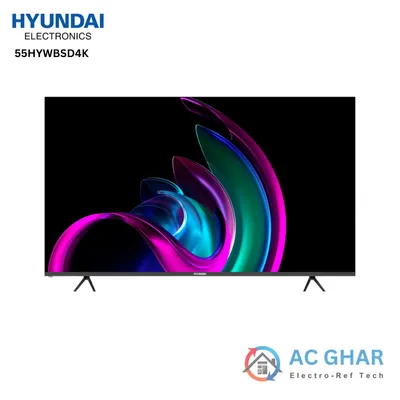 Hyundai 55 Inch 4K Ultra HD WebOS TV - 55HYWBSD4K-Smart | AC GHAR