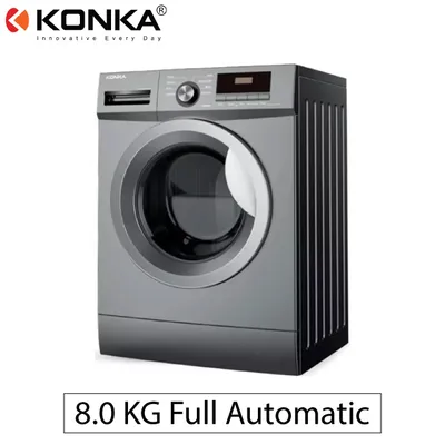 KONKA 8.0 kg Inverter Fully Automatic Front Load Washing Machine | AC GHAR