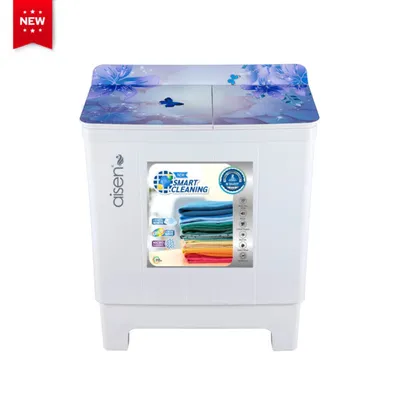 AISEN 8 Kg Semi-Automatic Washing Machine - A85SWT801 | AC GHAR