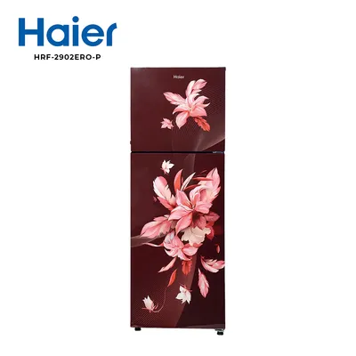 Haier 240 Liters Double Door Refrigerator – HRF-2902ERO-P | AC GHAR