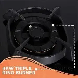 Faber UTOPIA PRO HT 903 BR CI Built-in Hob | AC GHAR