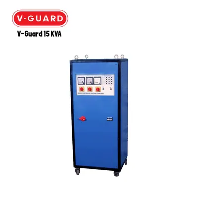V-Guard 15 KVA Digital Voltage Stabilizer - 190V/460V | AC GHAR