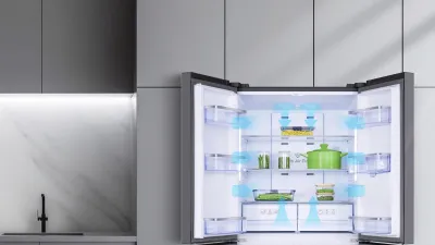 TCL 550 Ltrs Side by Side Refrigerator - P560SBN | AC GHAR