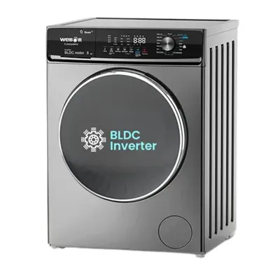 Webor 8 kg Front Load Fully Automatic Washing Machine - FLXQG08IN | AC GHAR