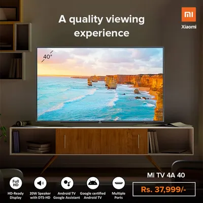 Mi TV 4A 40-inch Mi TV 4A 40 | AC GHAR