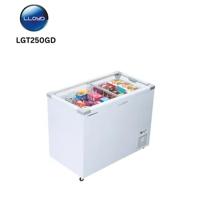 LLoyd 250 Ltr Glass Top Chest Freezer - LGT250GD | AC GHAR