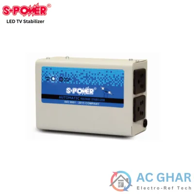 S-Power 4000 V Wall Mount Automatic LED TV Stabilizer | AC GHAR