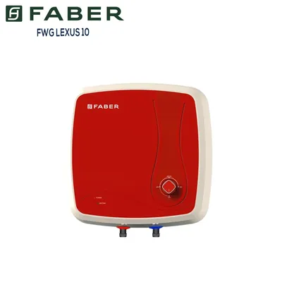 Faber Red Ivory 10Ltr Electric Storage Water Heater | AC GHAR