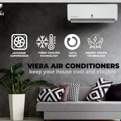 Viera 1.0 Ton Non-Inverter Split/Wall Mounted Air Conditioner | AC GHAR