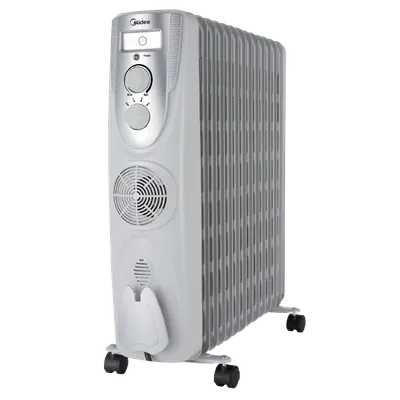 Midea 15 Fin Oil Radiator Heater - NY2315-15EFA: Efficient Heating ...