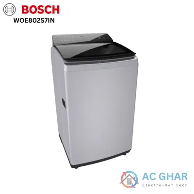 Bosch 8kg Top Loader Washing Machine-WOE802S7IN | AC GHAR