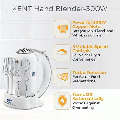 Kent Hand Blender 300W | AC GHAR