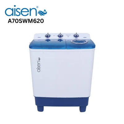 AISEN 7 Kg Semi-Automatic Washing Machine - A70SWM620 | AC GHAR