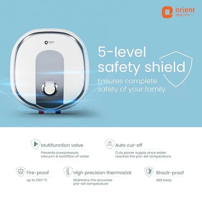 Orient 25 litre Electric Storage Water Heater Geyser-SWAS25VPGM2-WH | AC GHAR
