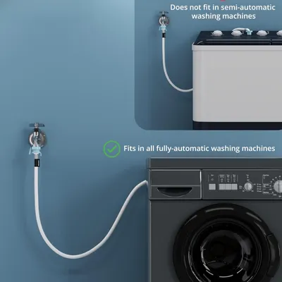 Buildskill Fully Automatic Washing Machine Tap Connector | AC GHAR