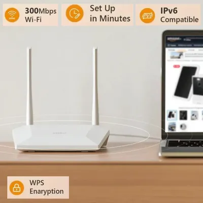 IMOU 300 Mbps Single Band Router - HR320 | AC GHAR