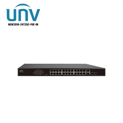 Uniview 24PoE+2GC Switch - NSW2010-24T2GC-POE-IN | AC GHAR