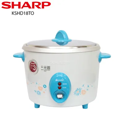 Sharp 1.8 L Electric Rice Cooker - KSHD18TQ | AC GHAR