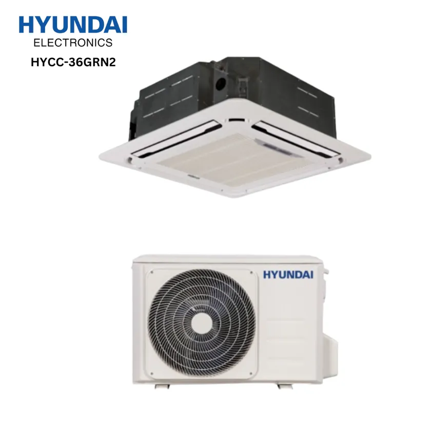 Hyundai 3.0 Ton Inverter Type Ceiling Cassette Split Air Conditioner ...