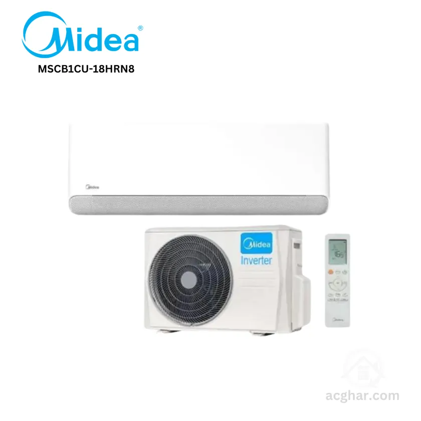 Midea 1.5 Ton Inverter Breezeless E Series Air Conditioner | AC GHAR