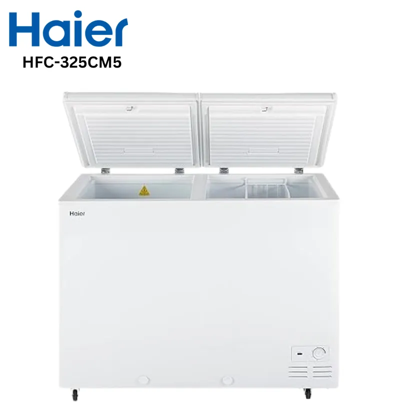 Haier 325 Liters Dual Chamber Chest Freezer – HFC-325CM5 | AC GHAR