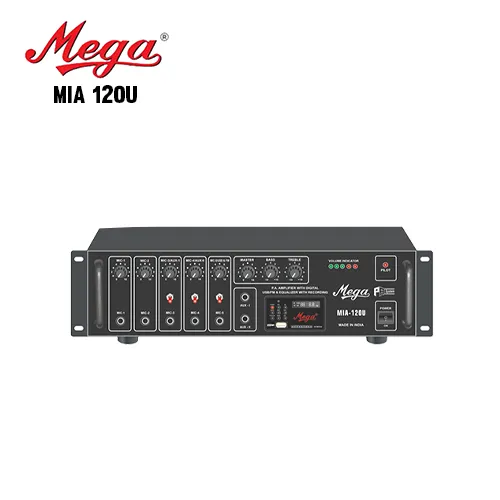 Mega P.A Medium Power Mixer Amplifier - MIA 250U | AC GHAR
