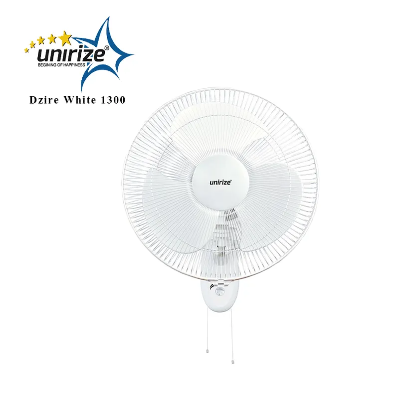Unirize 1300 RPM DZIRE WALL FAN - Dzire White 1300 | AC GHAR