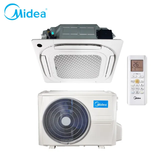 Midea 2.0 Non-Inverter Ceiling Cassette Ton Air Conditioner | AC GHAR