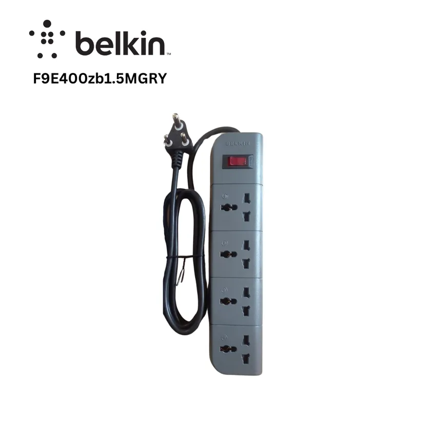 Belkin 4-Socket Surge Protector Universal Socket | AC GHAR