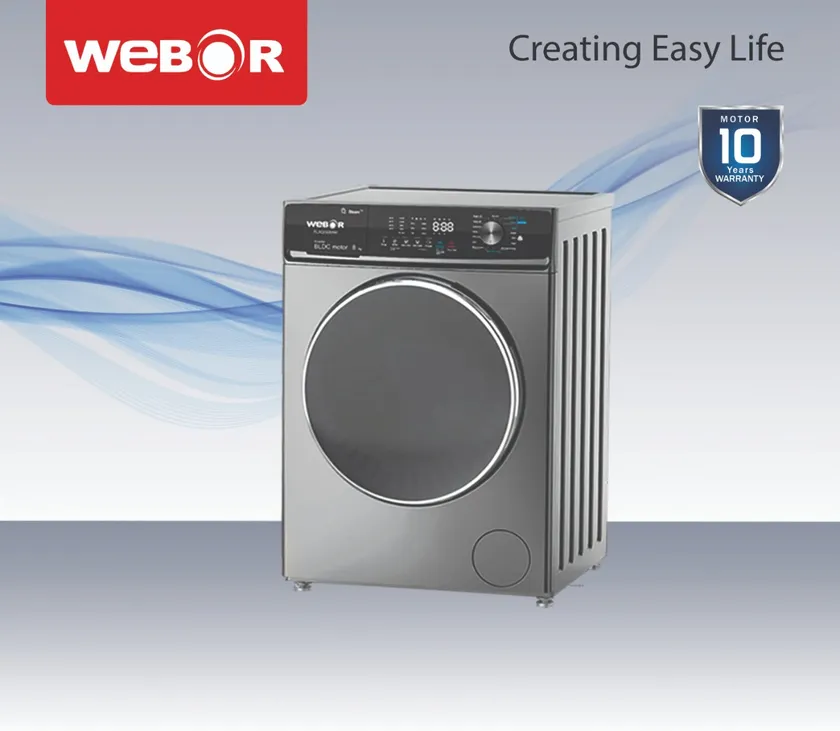 Webor 10 KG Front Loading Washing Machine - FLXQG10IN | AC GHAR