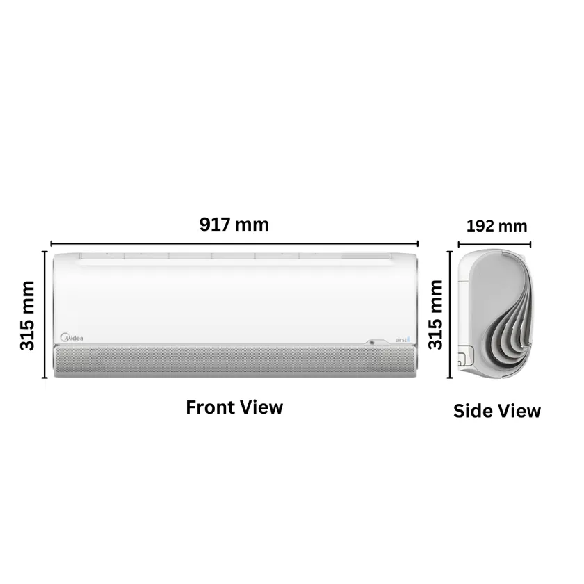 Midea 1.5 Ton Inverter BreezeleSS E Series Air Conditioner | AC GHAR