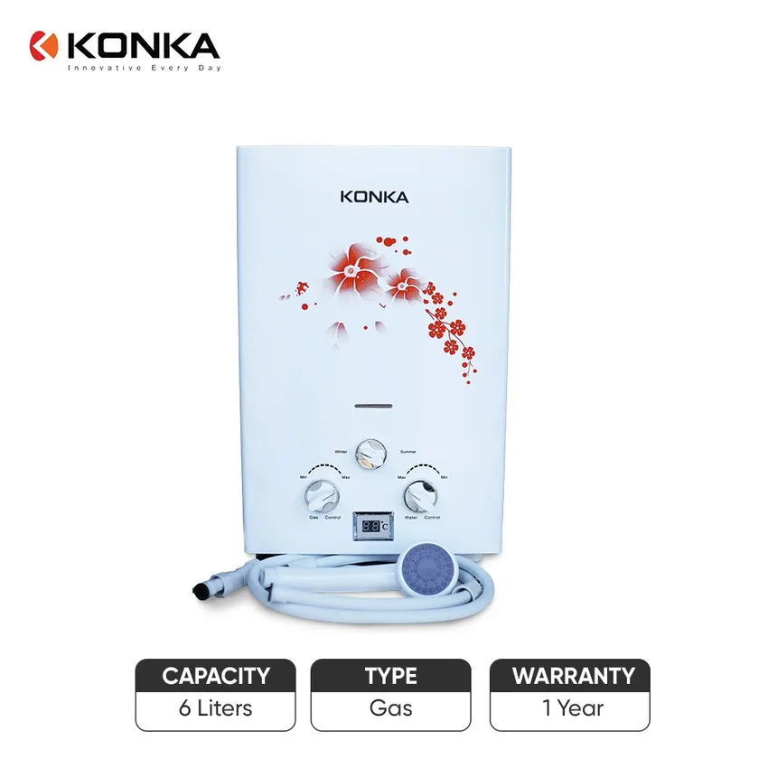 KONKA Digital Display Gas Geyser - MHP-96 | AC GHAR
