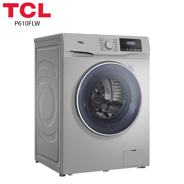 TCL 10 KG Front Load Washing Machine - P610FLW | AC GHAR