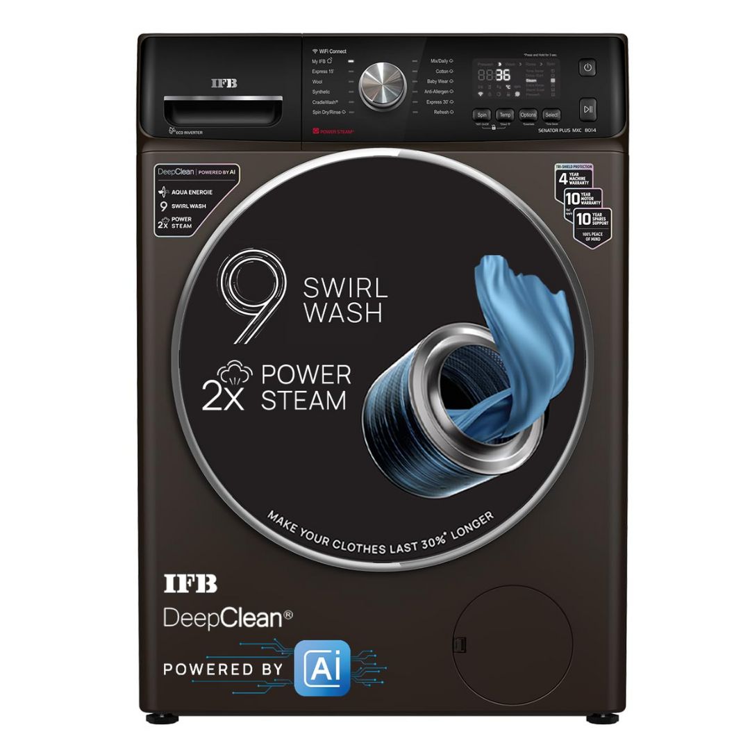 IFB 8 Kg Front Load Washing Machine - SENATOR PLUS MXC 8014 | AC GHAR