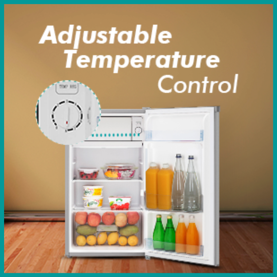 Hisense 100 Liter Single Door Mini Refrigerator - RS-12DR4SA | AC GHAR
