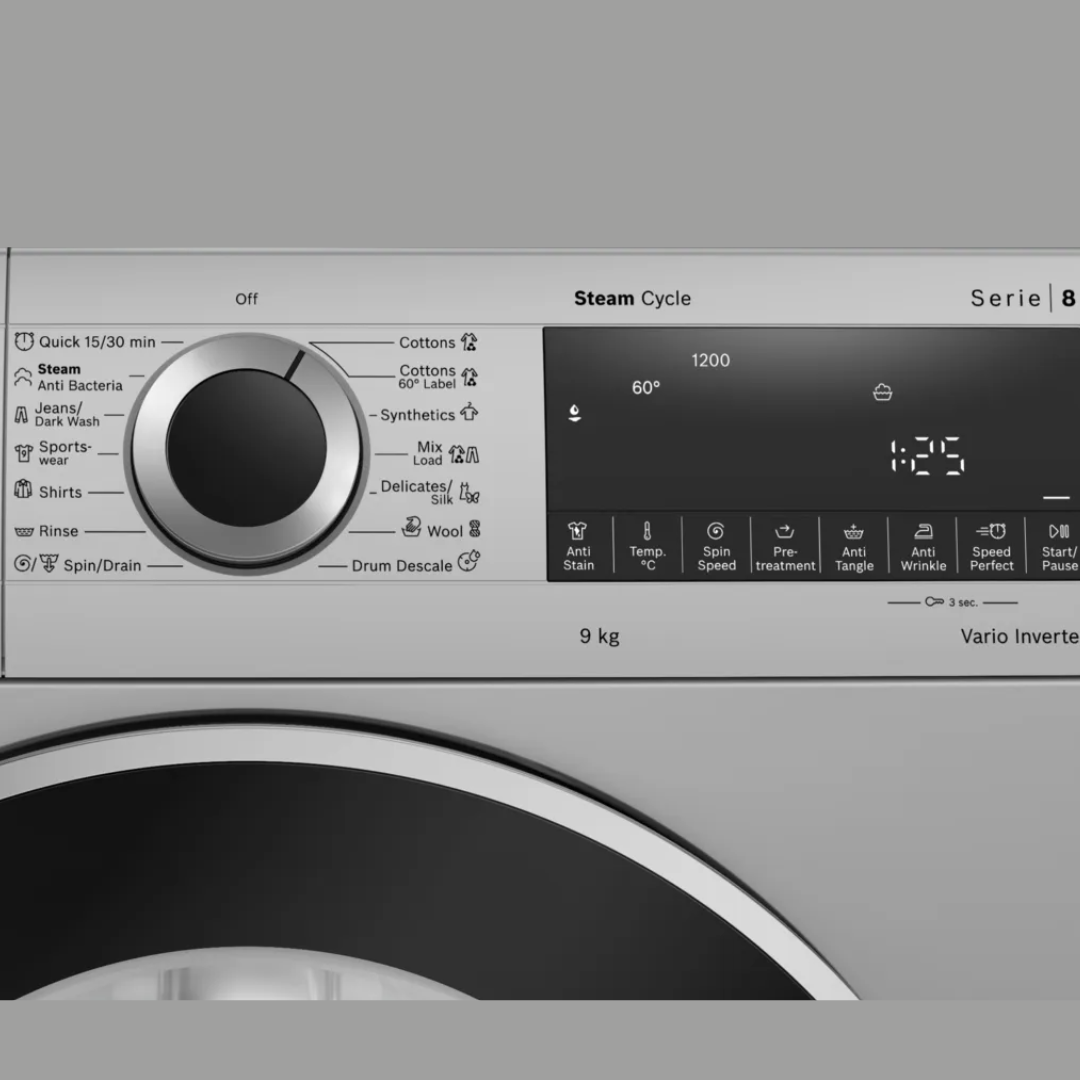 Bosch 9 kg Front-Load Series 6 Washing Machine - WGA1420SIN | AC GHAR