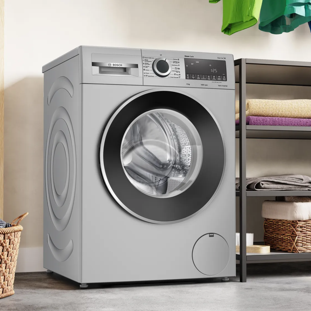 Bosch 8 kg Front-Load Series 4 Washing Machine - WGA1340SIN | AC GHAR