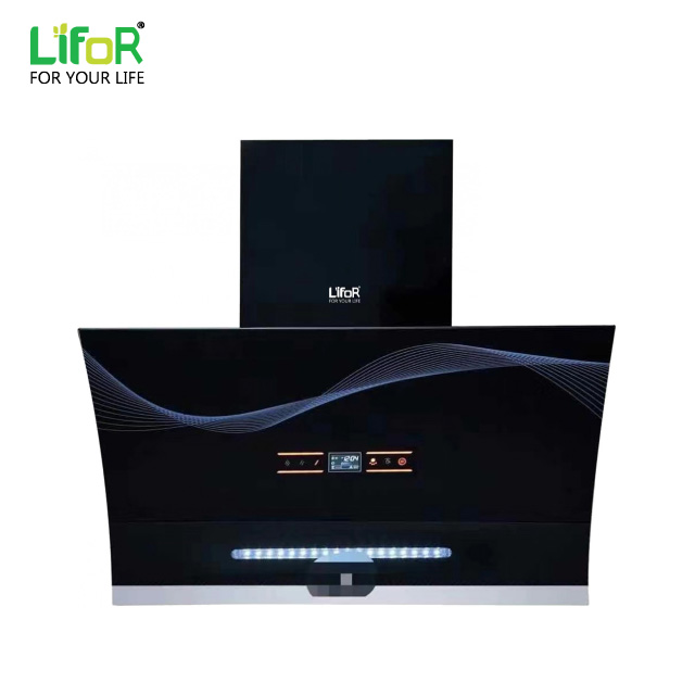 Lifor Black Premium Curve Chimney | AC GHAR