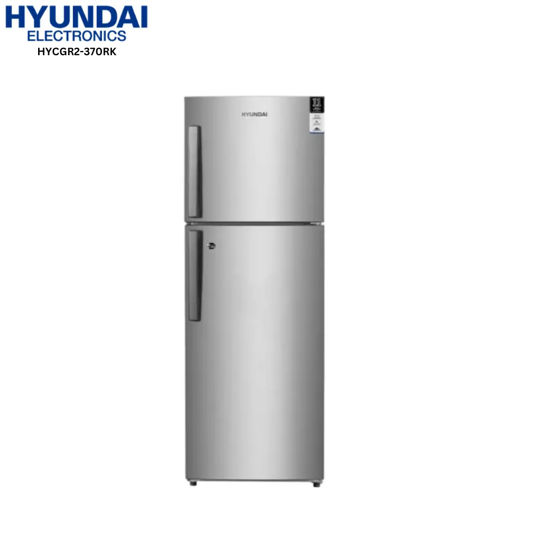 Hyundai 370 Liters Double Door Refrigerator - HYCGR2-370RK | AC GHAR