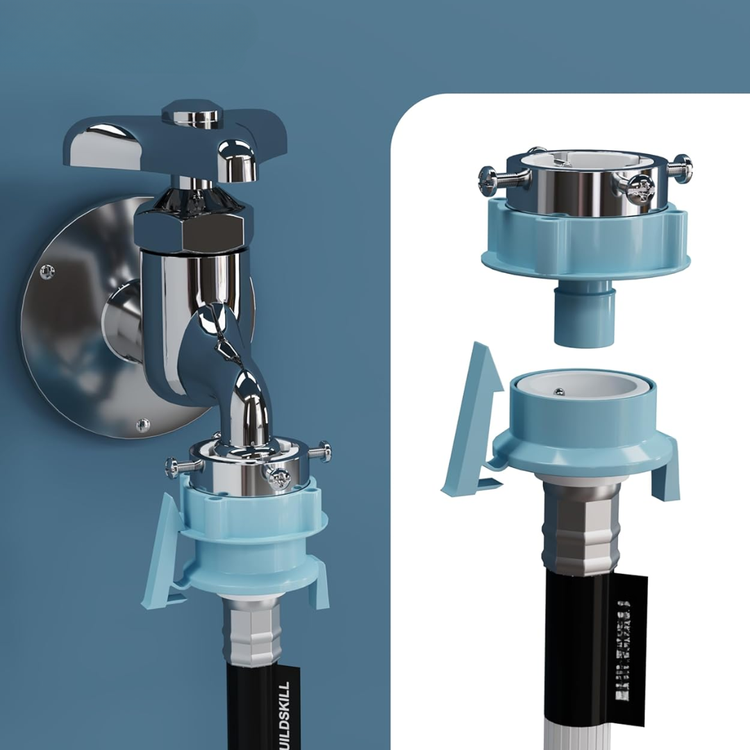Buildskill Fully Automatic Washing Machine Tap Connector | AC GHAR