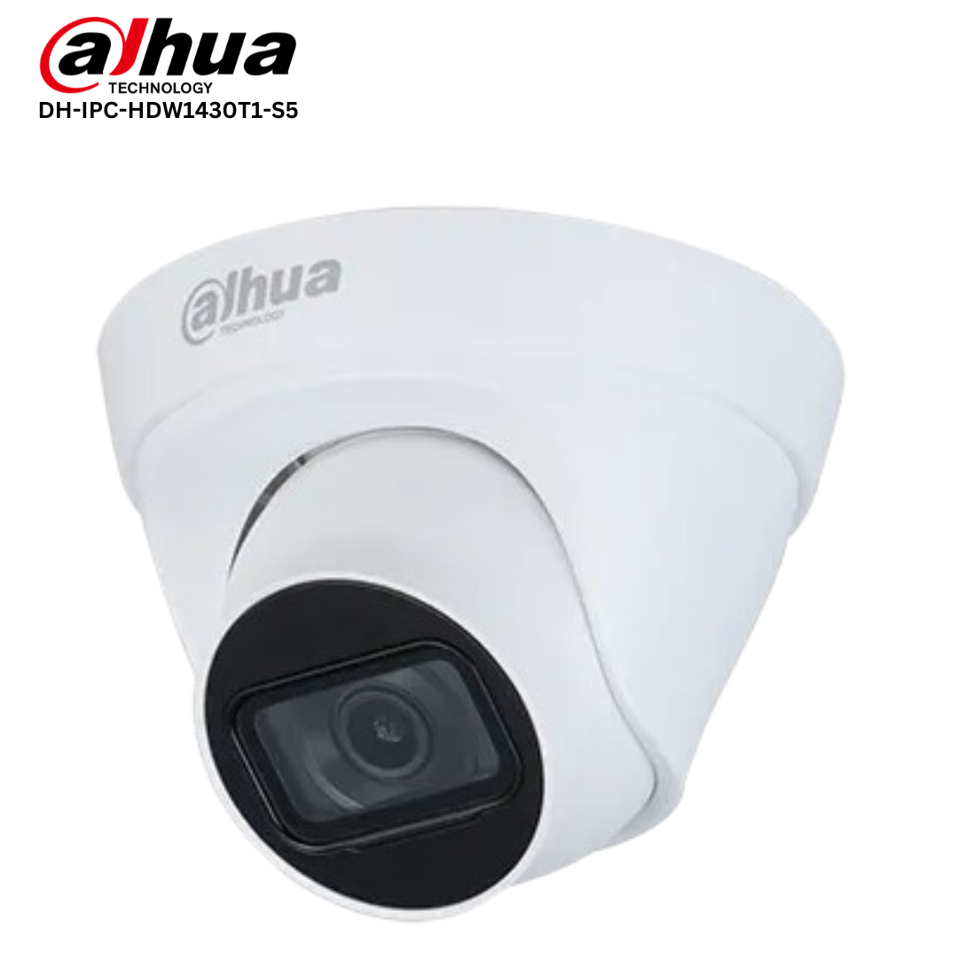 Dahua 4MP IP Dome Camera - DH-IPC-HDW1430T1-S5 | AC GHAR